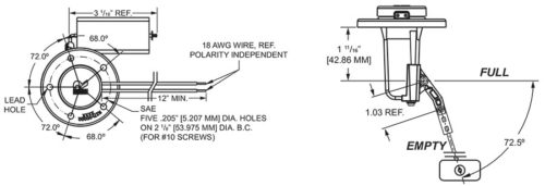 9371 Reed Switch Array - Rochester Sensors