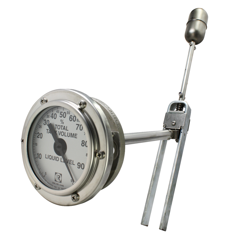 R3D Remote-Ready Dial, Magnetel 4” & 8” - LPG - Rochester Sensors